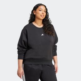 Damen Sweatshirt "W SL FC SWT INC"schwarz, wei&szlig;, Gr. 2X, adidas Sportswear, Obermaterial: 70% Baumwolle, 30% Polyester, Sweatshirts, sportlicher