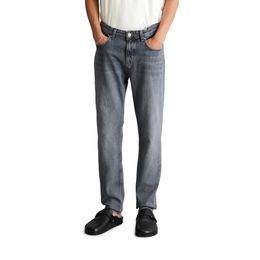 Marc O'Polo Herren Tapered-fit-Jeans "aus Bio-Baumwoll-Mix"light blau, Gr. 31, MARC O'POLO DENIM, unifarben, Obermaterial: 99% Baumwolle, 1% Elasthan, Jeans