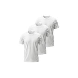 TEESHOPPEN Herren Kurzarmhemd "TEESHOPPEN T-shirt Basic T"wei&szlig;, Gr. L, Obermaterial: 100% Baumwolle, Hemden