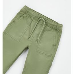 IDO M&auml;dchen Outdoorhose "BABY BOY TROUSERS", gr&uuml;n, Gr. 116, 98% Baumwolle, 2% Elasthan, Hosen