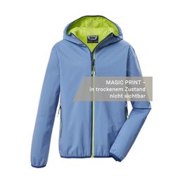 Killtec Jungen Funktionsjacke "KOS 145 BYS JCKT"denim, Gr. 152, Obermaterial: 100% Polyester.Futter: 100% Polyester, Jacken, Kinderjacke mit Magic