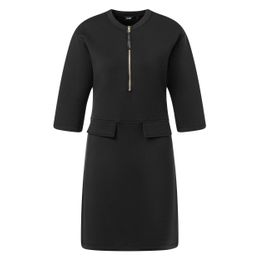 JOOP! JOOP Damen Midikleid "Tovaya"schwarz, Gr. 44, Web, Obermaterial: 71% Polyester, 18% Viskose, 11% Elasthan, Kleider