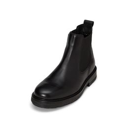 Marc O'Polo MARC O'POLO Herren Chelseaboots "aus edlem Rindleder", Gr. 44schwarz, Obermaterial: 100% Leder, unifarben, Schuhe