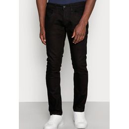 INDICODE Herren Regular-fit-Jeans "Tony", schwarz, Gr. 33, Abriebeffekte, Denim/Jeans, Obermaterial: 98% Baumwolle, 2% Elasthan, Jeans,