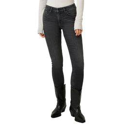 QS Damen Stretch-Hosedunkelgrau, Gr. 38, unifarben, Denim/Jeans, Obermaterial: 99% Baumwolle, 1% Elasthan. Futter: 70% Polyester, 30% Baumwolle,