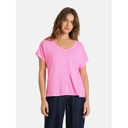LIEBLINGSST&Uuml;CK LIEBLINGSST&Uuml;CK Damen Blusenshirt "CrenildaL"855, neon pink, Gr. S, Obermaterial: 50% Baumwolle, 50% Viskose, Shirts, aus Baumwolle und Viskose
