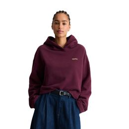 Marc O'Polo Damen Sweatshirt "aus softer Bio-Baumwolle"mahagony jam, Gr. XXL, MARC O'POLO DENIM, unifarben, Obermaterial: 100% Baumwolle, Sweatshirts