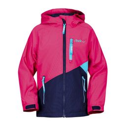 Peek U Regenjacke "Hazel" in Pink/ Dunkelblau - 44% | Gr&ouml;&szlig;e 128 | Kinder-outdoor-jacken