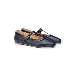 Lloyd Leder-Ballerinas in Dunkelblau - 50% | Gr&ouml;&szlig;e 39 | Damen-ballerinas