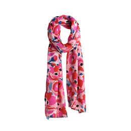 BLE Schal in Rot/ Pink/ Blau - (L)180 x (B)60 cm - 22% | Damen-schals-tuecher