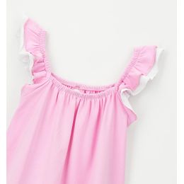 IDO M&auml;dchen Sommerkleid "BABY GIRL SUMMER DRESS"pink, Gr. 92, 95% Baumwolle, 5% Elasthan, Kleider