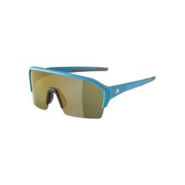 Alpina Unisex-Sportbrille "Ram HR Q-Lite" in Gold/ Blau - 18% | Damen-outdoor-ausruestung