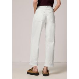 Damen Comfort-fit-Jeansecru wash, Gr. 30, STREET ONE STUDIO, unifarben, Jeans, 66% Baumwolle, 21% Polyester, 11% Viskose, 2% Elasthan, Jeans, High