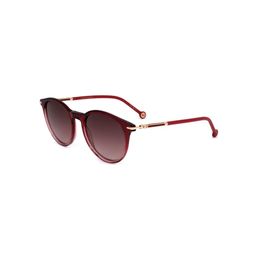 Carolina Herrera Damen-Sonnenbrille in Rot/ Braun - 69% | Gr&ouml;&szlig;e 52 | Damen-brillen