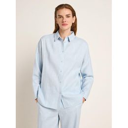 LANIUS Bluse in Hellblau - 47% | Gr&ouml;&szlig;e 36 | Damen-blusen
