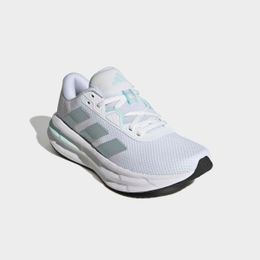 Damen Laufschuh "GALAXY 7", adidas Performance, Gr. 42cloud wei&szlig;, magic grau met, semi flash aqua, Synthetik, Textil, Schuhe