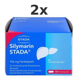 2x Silymarin STADA 156 mg Hartkapseln Set 100 St