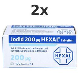 HEXAL&reg; 2x Jodid 200 Hexal Tabletten 100 St