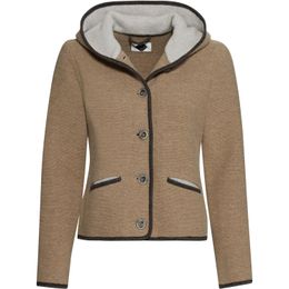 STAPF Kapuzen-Strickjacke Malwina Weizen (Gr&ouml;&szlig;e: XXL)