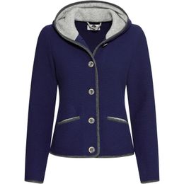 STAPF Kapuzen-Strickjacke Malwina Kobaltblau (Gr&ouml;&szlig;e: S)