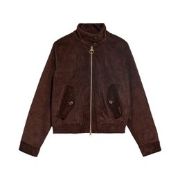 Barbour Cordblouson Overton Casual Jacket Brown/Shadow Classic (Gr&ouml;&szlig;e: 10)