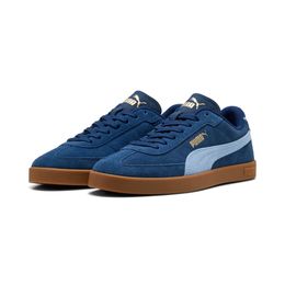 Puma Damen Sneaker "CLUB II ERA SUEDE", Gr. 42,5persian blau, blau guppy, Leder, unifarben, Schuhe, f&uuml;r aktiven Alltag, mit SOFTFOAM+ Einlegesohle,