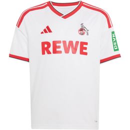 Adidas 1. FC K&ouml;ln 26-27 Heim Teamtrikot Kinder - Gr&ouml;&szlig;e 128 - wei&szlig;