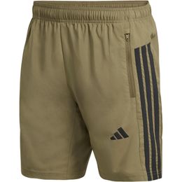 Adidas 3S Funktionsshorts Herren - Gr&ouml;&szlig;e L - gr&uuml;n