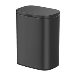 Wenko Kosmetikeimer 'Sare' schwarz 21,5 x 29,5 x 19 cm 5 l