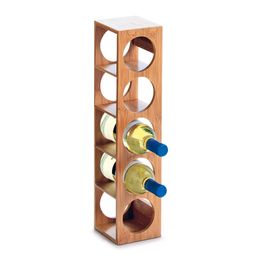 zeller Weinregal bambusfarben 13,5 x 53 x 12,5 cm