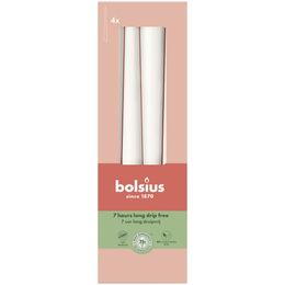 bolsius Tafelkerze 'Essential' wei&szlig; duftneutral &Oslash; 82 x 25,1 cm