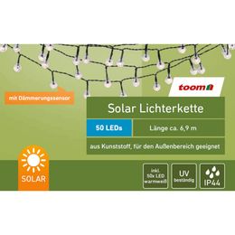 toom Solar-Lichterkette warmwei&szlig; IP 44