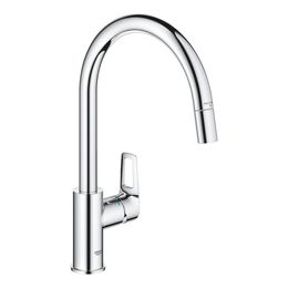 Grohe K&uuml;chenarmatur 'Start Loop' chromfarben