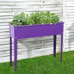 Hochbeet 'Season' lila 100 x 80 x 30 cm