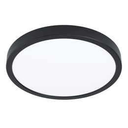 Eglo LED-Deckenleuchte 'Fueva-Z' &Oslash; 28,5 cm schwarz 19,5 W