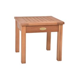 Garden Pleasure Beistelltisch 'Sonora' Eukalyptusholz 40 x 40 x 37 cm