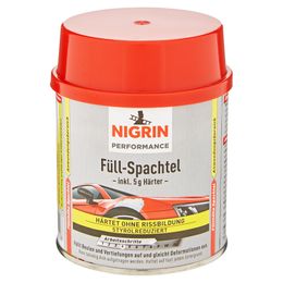 Nigrin F&uuml;llspachtel "Performance" hellgrau 250 g