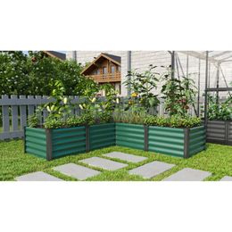 Vitavia Hochbeet 'Linus In & Out 401 M' 185 x 40 x 65 cm gr&uuml;n
