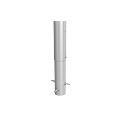BioHort Aluminium-Pfosten silber-metallic 180 cm