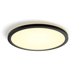 Philips Panelleuchte 'Hue Tento' schwarz &Oslash; 54,2 x 3,56 cm