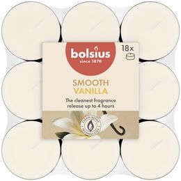 bolsius Teelicht 'True Scents' elfenbeinfarben Vanilleduft &Oslash; 11,5 x 3,1 cm