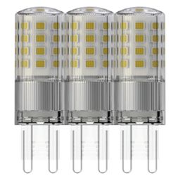 B1 LED-Leuchtmittelset Stift klar G9 4,8 W 600 lm warmwei&szlig; 3 St&uuml;ck