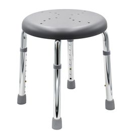 Ridder Bad-Hocker 'Go' h&ouml;henverstellbar zementgrau 39,5 x 37 x 34,4 - 52,2 cm