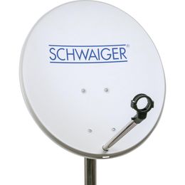 Schwaiger SAT-Spiegel Stahl hellgrau &Oslash; 55 cm