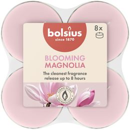 bolsius Teelicht 'True Scents Maxi' altrosa Magnolienduft &Oslash; 11,5 x 4,6 cm