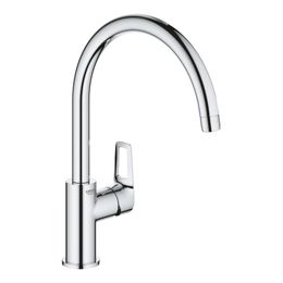 Grohe Einhand-Sp&uuml;ltischbatterie 'Start Loop' chromfarben 5 x 33,2 x 22,3 cm