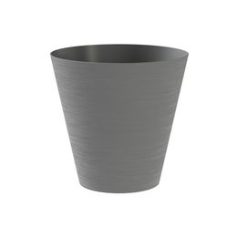 Pflanzgef&auml;&szlig; 'Hoop' grau &Oslash; 30 x 28 cm