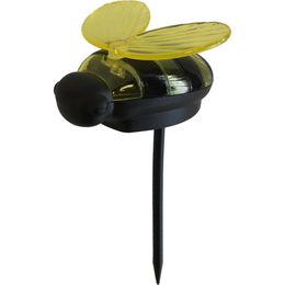 toom Solar Dekolicht 'Biene' gelb/schwarz 14,1 cm
