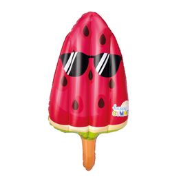 Happy People Luftmatratze 'Happy Summer Melone' mehrfarbig 38 x 15 x 72 cm