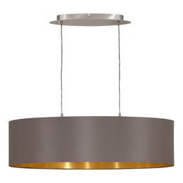 Eglo Pendelleuchte 'Maserlo' dimmbar E27 60 W warmwei&szlig; bis tageslichtwei&szlig; 22 x 110 cm
